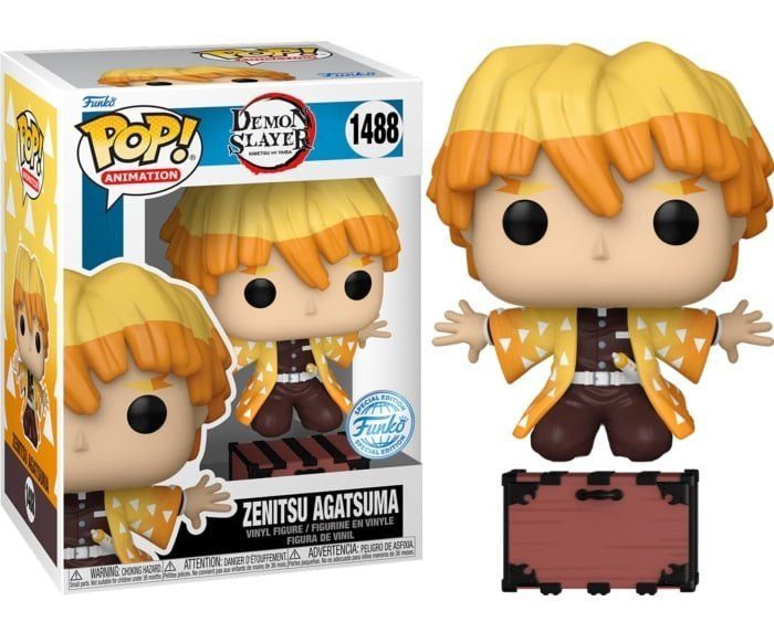 Funko Pop! Demon Slayer - Zenitsu Agatsuma (Kneeling) | NerdUP Collectibles